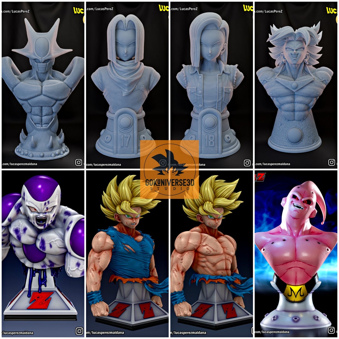 3D Printed Busts 7k / Unpainted Kit / Resin Figure - Etsy