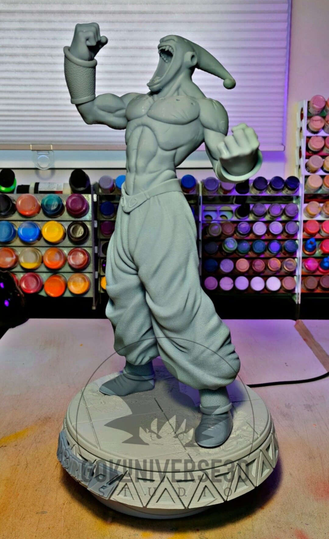 3D Printed Super Buu Figure / Kit by Parts to Paint / Dragon Ball Majin ...