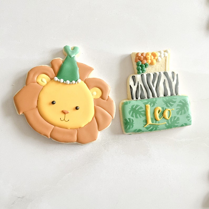 Safari Birthday Cookies | Wild One | Two Wild | Wild and Three Cookies ...