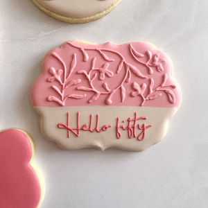 Birthday Cookies | 50th Birthday Party Cookies - Etsy