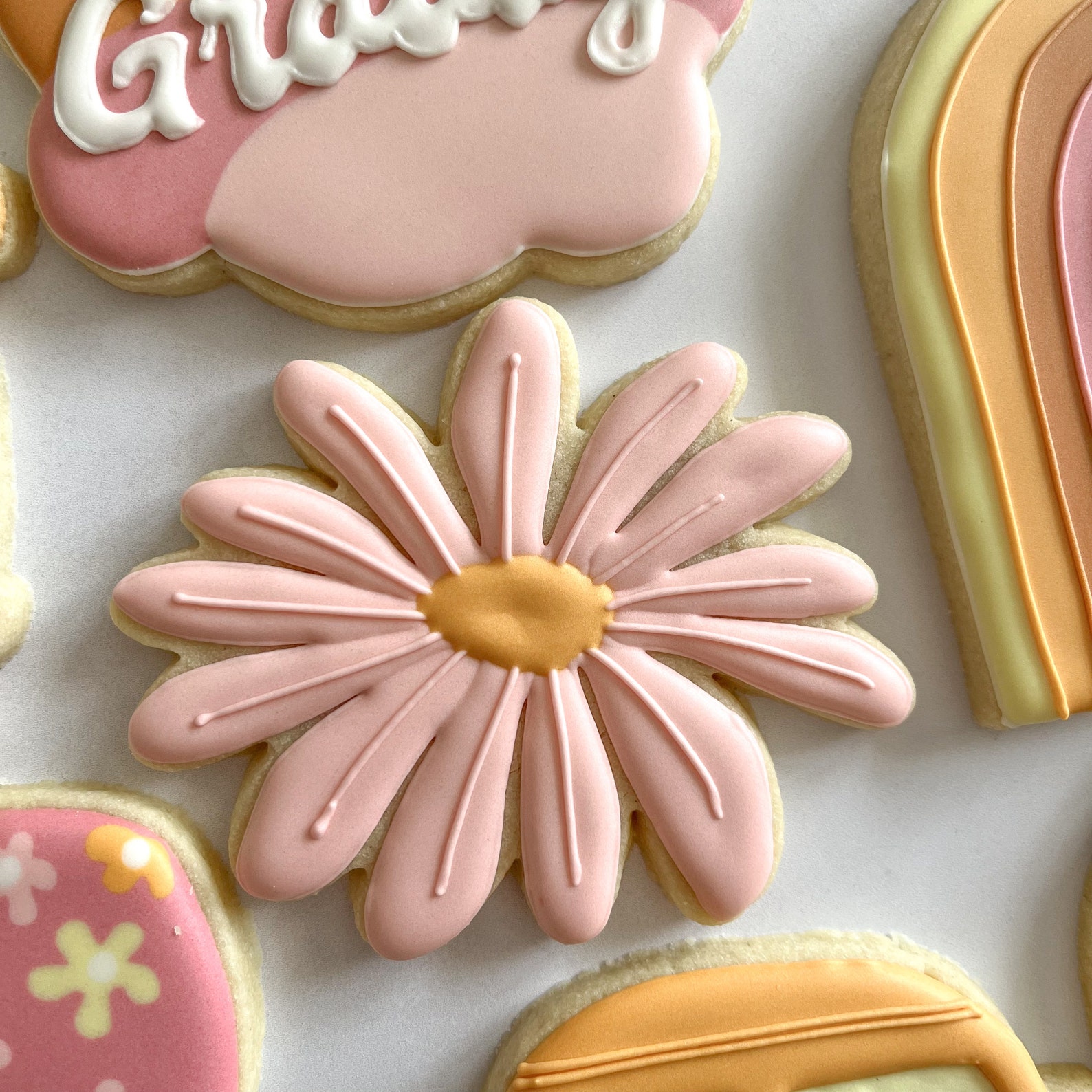 Groovy Birthday Cookies Two Groovy Groovy One Cookies - Etsy