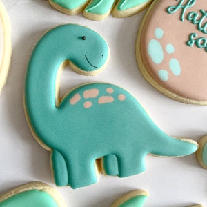 Dino Baby Shower Cookies | Hatching Soon Cookies - Etsy