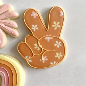 Groovy Birthday Cookies | Two Groovy | Groovy One Cookies - Etsy