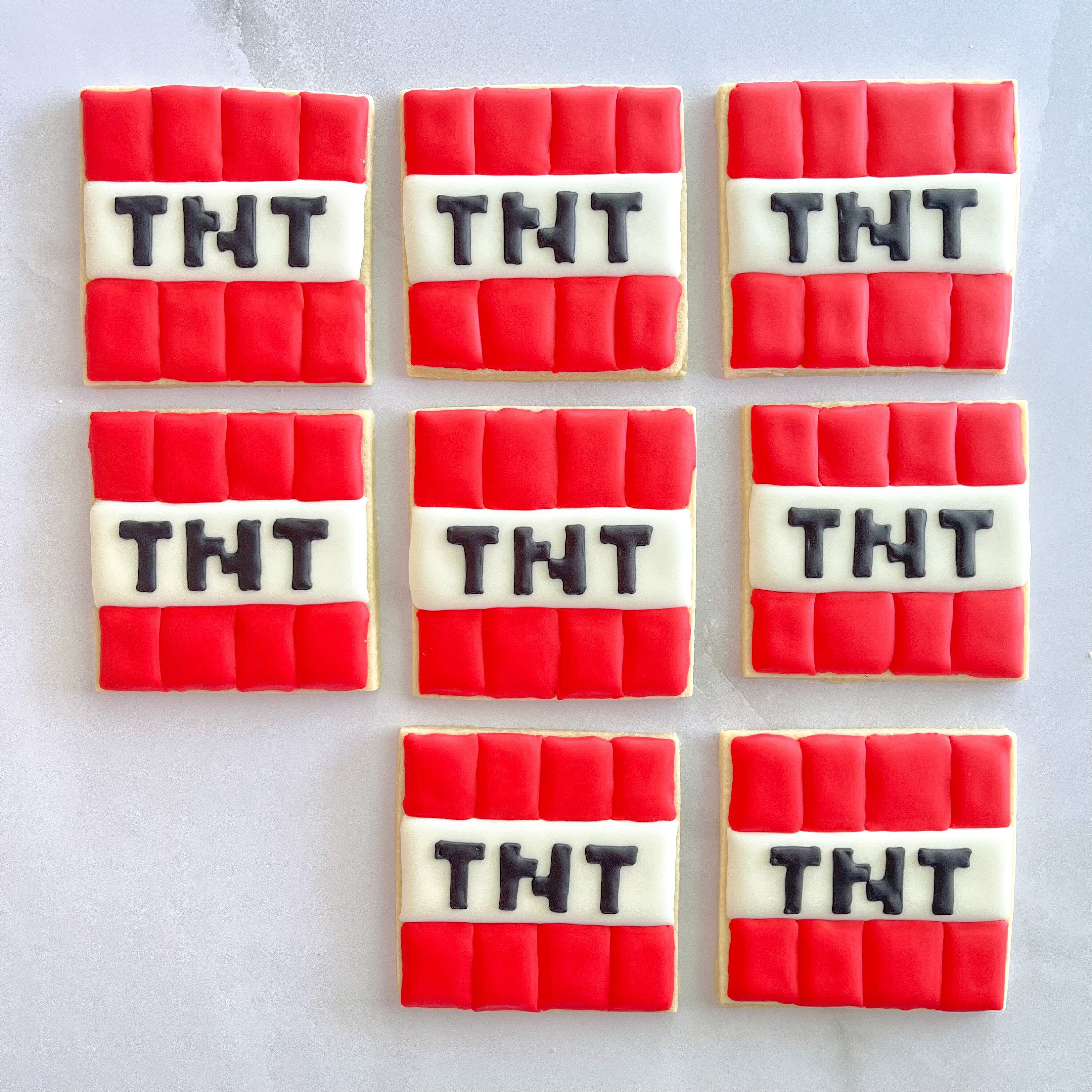 Pixelated Birthday Cookies - Etsy