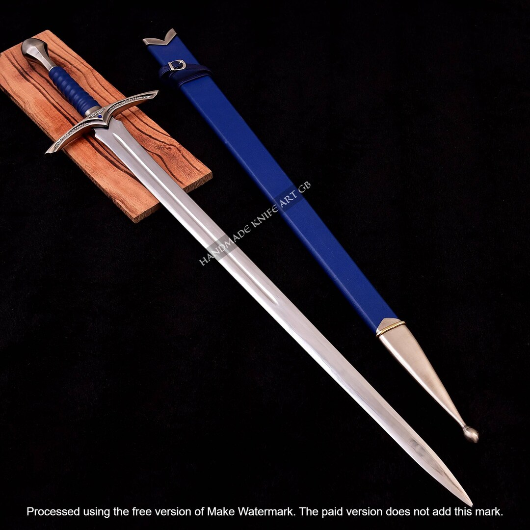 Custom Handmade Carbon Steel Legend of Zelda Sword With Scabbard Best ...