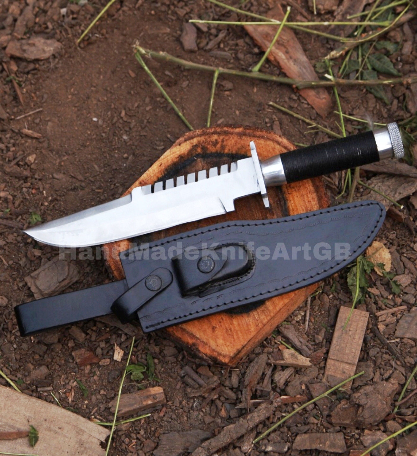 Rambo Survival Knife With Compass
