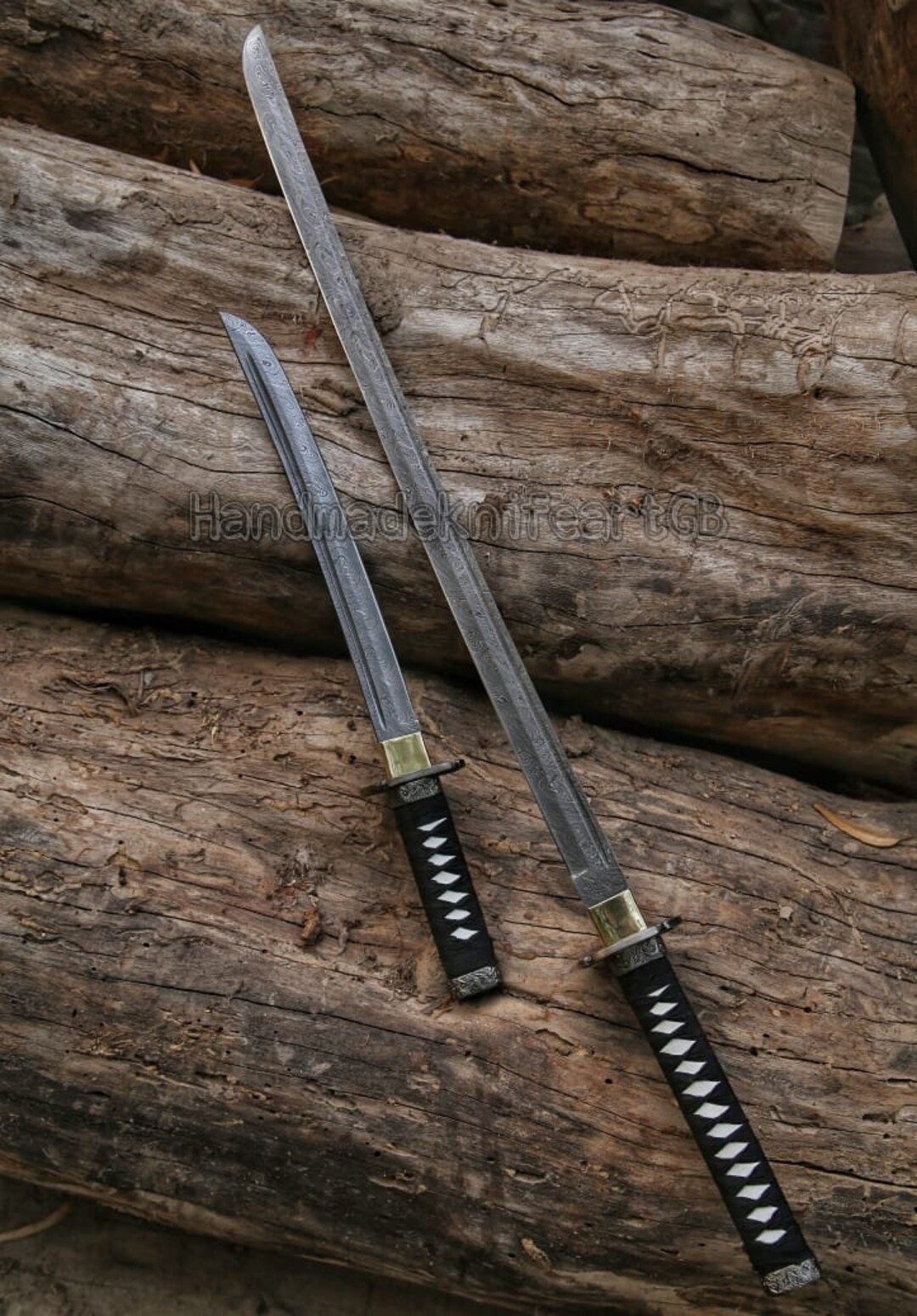 Katana Sword, Anime Sword, Handmade Japanese Katana, Handmade Damascus ...