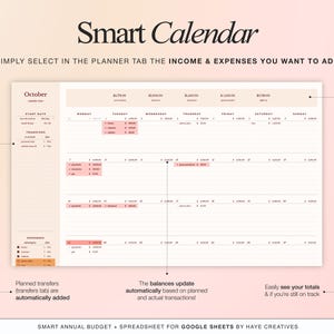 Annual Budget Spreadsheet Google Sheets Budget Template Monthly Budget ...
