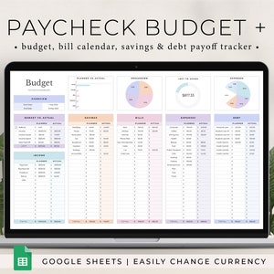 Expense Tracker Spreadsheet Google Sheets Expense Tracker - Etsy Australia