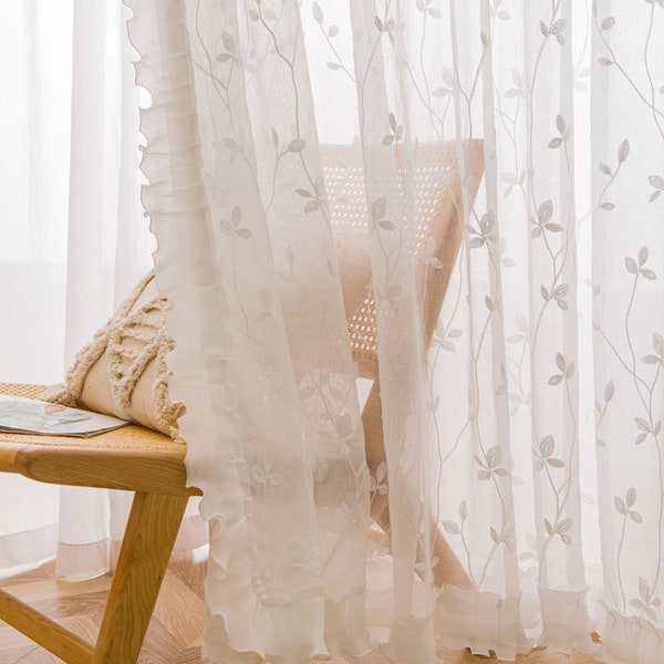 French Lace Curtains - Etsy
