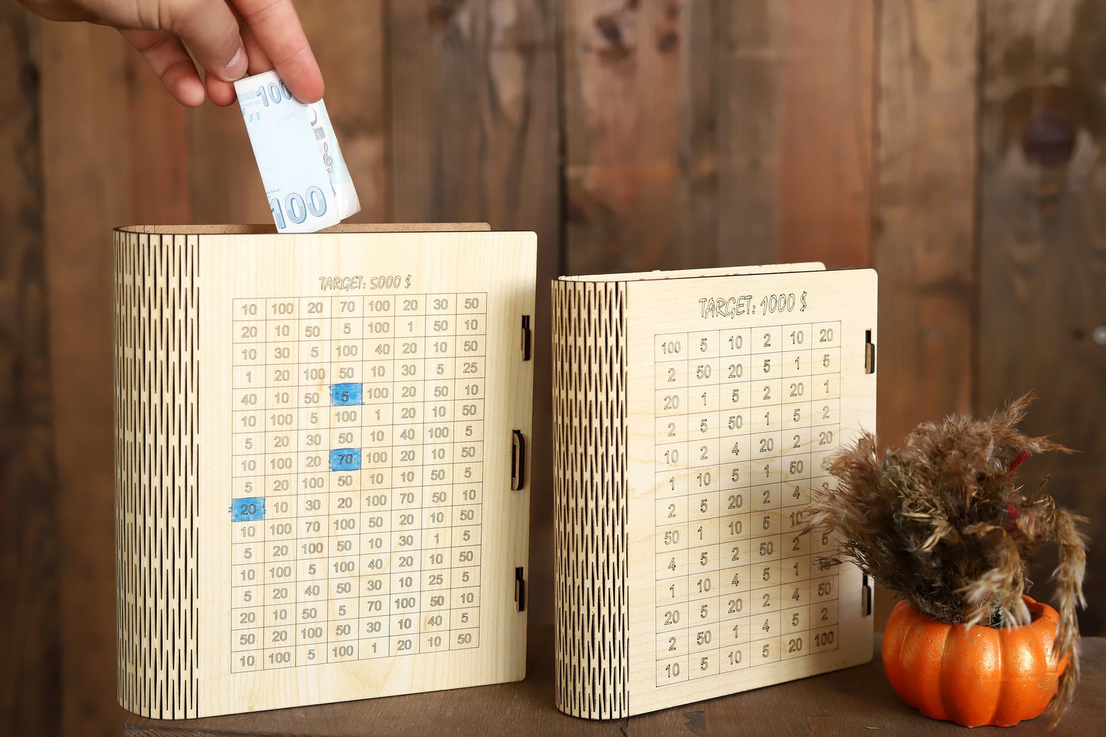 Money Box Savings, Cash Box Challenge, Piggy Bank, Money Box for Kids ...