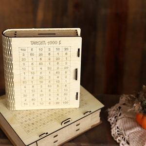 Money Box Savings, Cash Box Challenge, Piggy Bank, Money Box for Kids ...