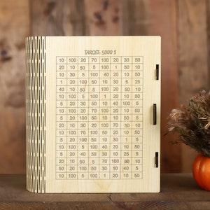 Money Box Savings, Cash Box Challenge, Piggy Bank, Money Box for Kids ...