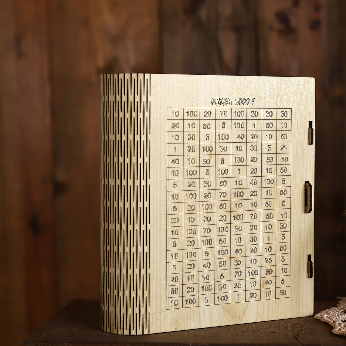 Money Box Savings, Cash Box Challenge, Piggy Bank, Money Box for Kids ...