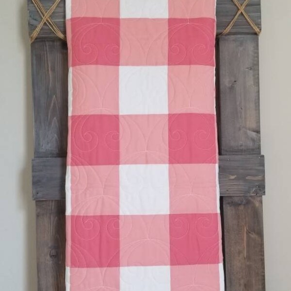 Gingham Quilt - Etsy