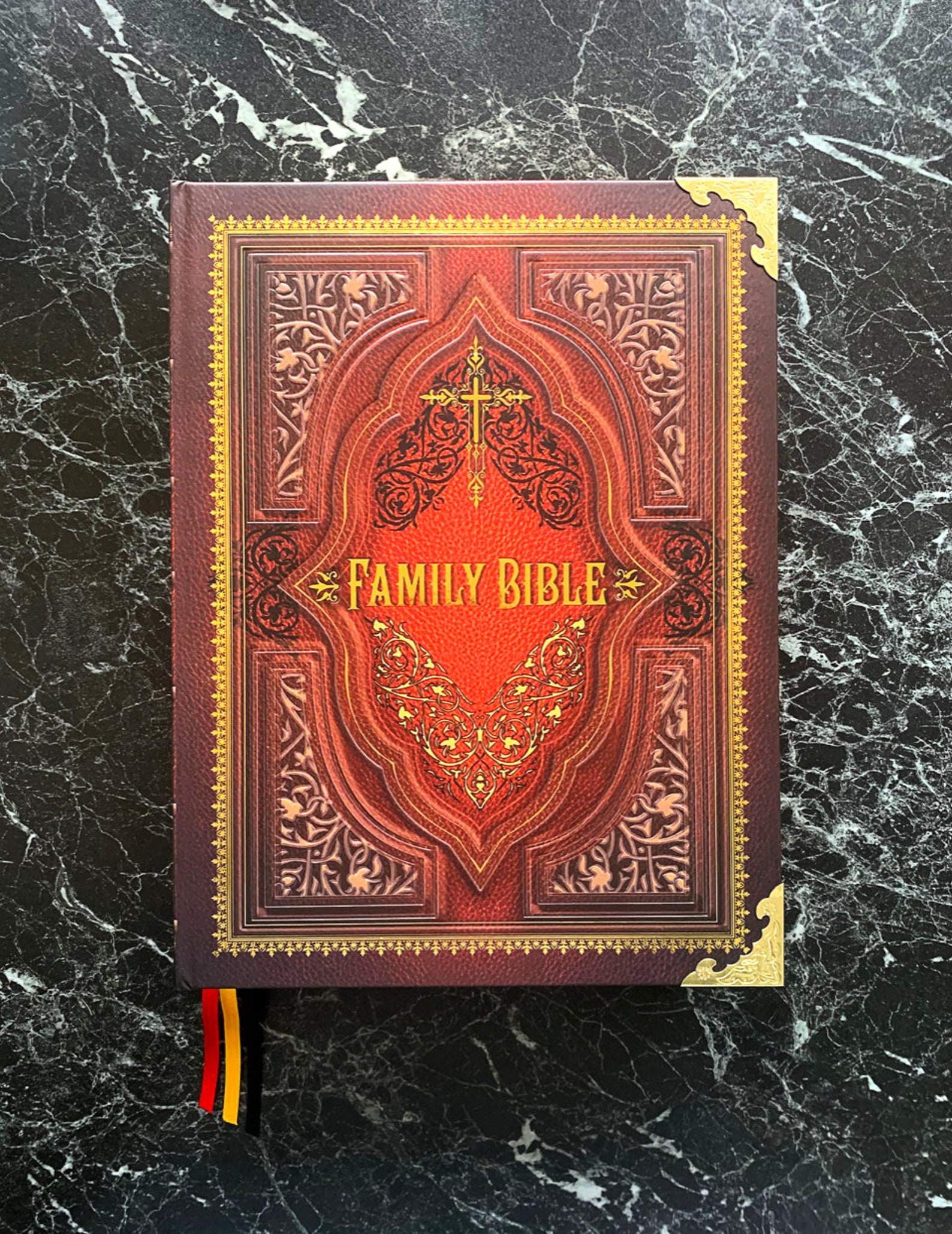 The World's Most Beautiful Illustrated Family Bible personalized Deluxe ...
