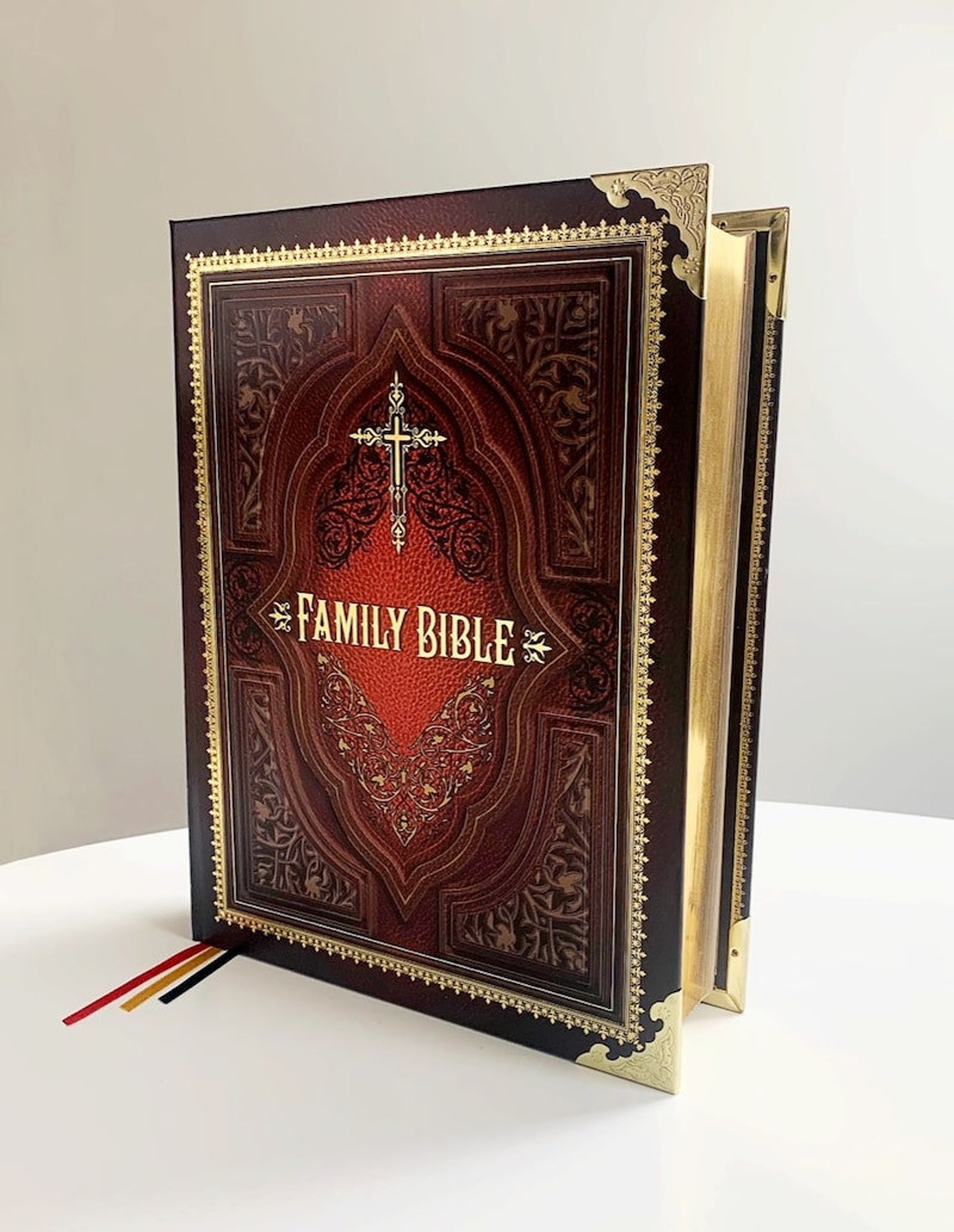 The World's Most Beautiful Illustrated Family Bible personalized Deluxe ...
