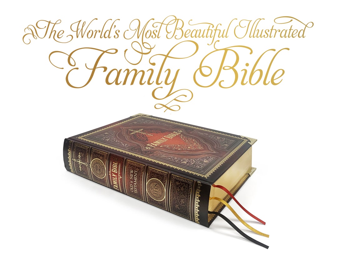 The World's Most Beautiful Illustrated Family Bible (personalized ...