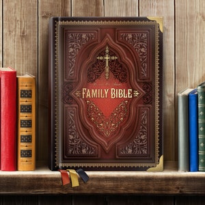 The World's Most Beautiful Illustrated Family Bible (personalized ...