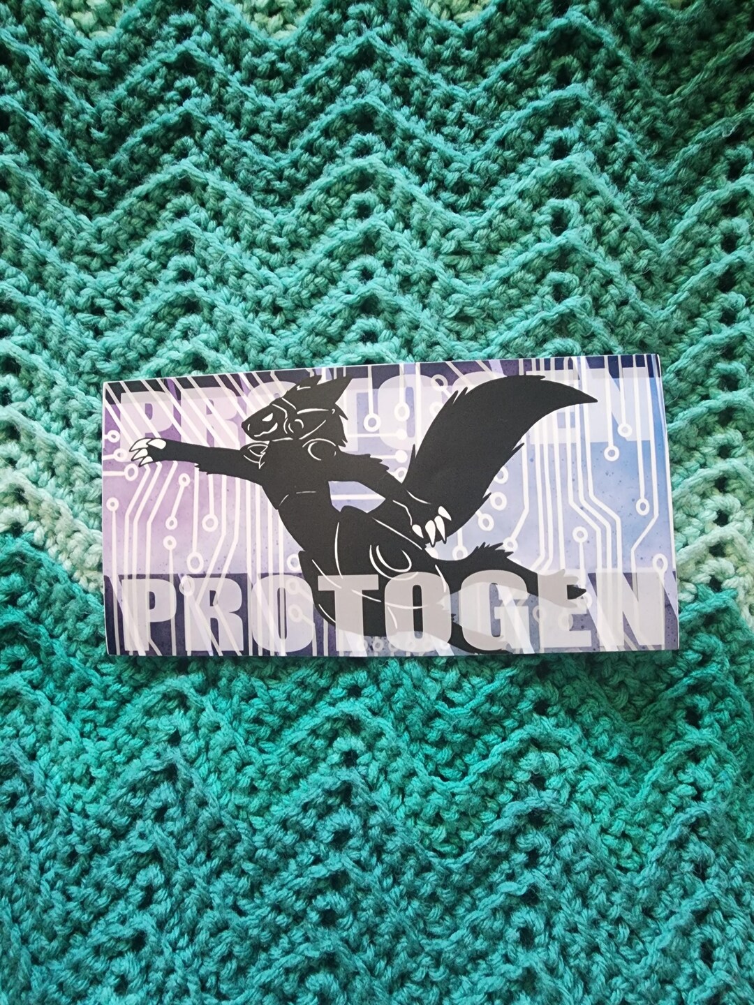 PROTOGEN ON BOARD Bumper Sticker for Cars, Laptops, Etc. - Etsy