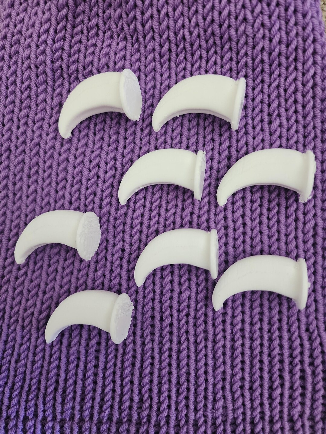 Large Hand Claws (set of 8) for Cosplay, Fursuits, Anime Costumes, or ...