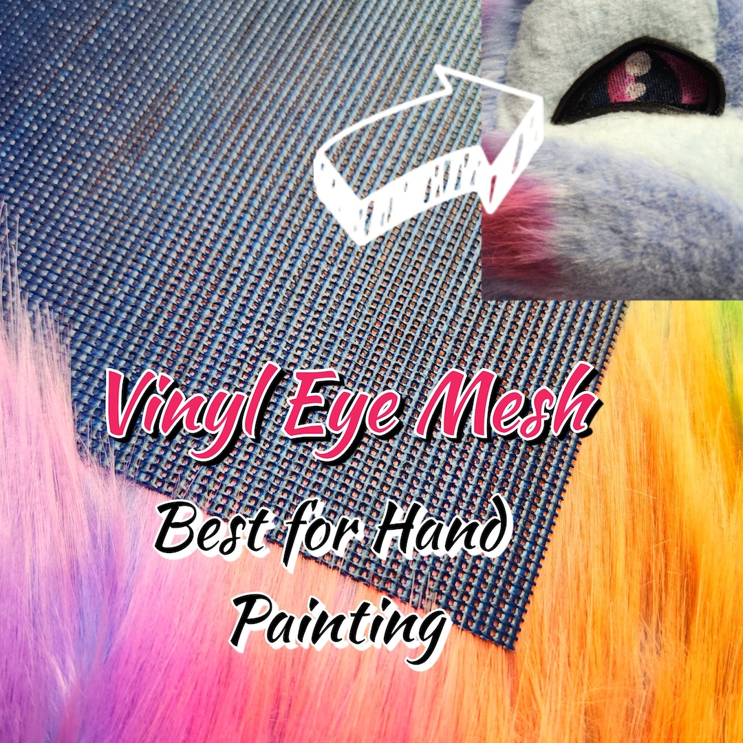 DIY Waterproof Vinyl Eye Mesh for Fursuits and Costumes - Etsy