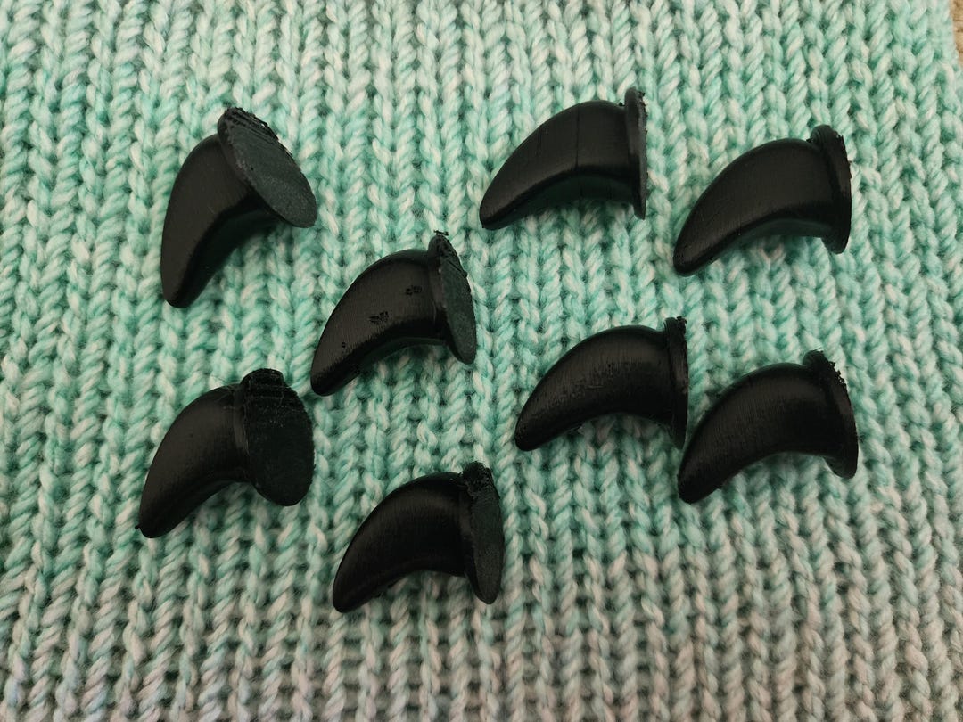 Small Claw Set (set of 8) for Cosplay, Fursuits, Anime Costumes, or Ren ...
