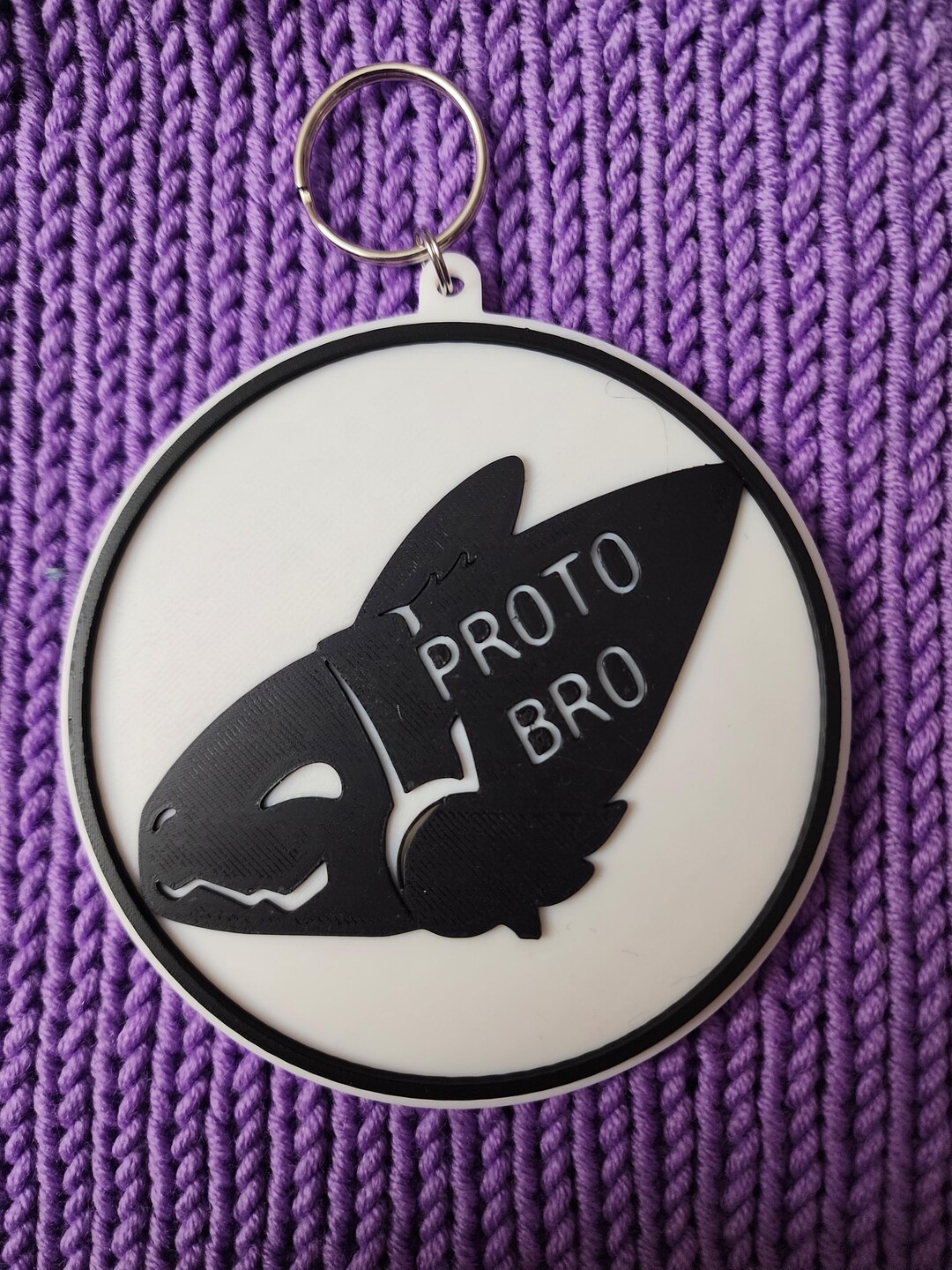 4 Inch "proto Bro" Protogen Keychain / Furry Keychain / Fursona ...