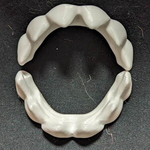 Pointy Fursuit Teeth for Sharks, Dragons, Monsters, Etc(top and Bottom ...