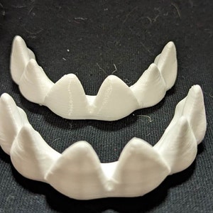 Pointy Fursuit Teeth for Sharks, Dragons, Monsters, Etc(top and Bottom ...