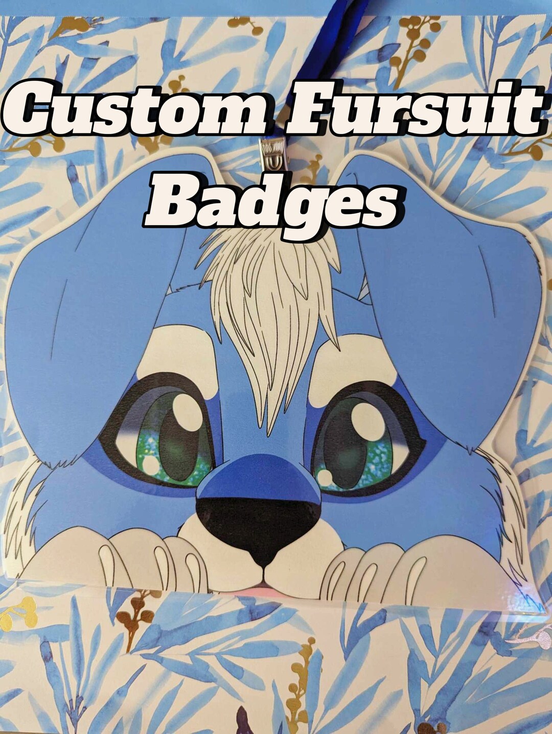 Custom Fursuit/ Fursona Badges - Etsy