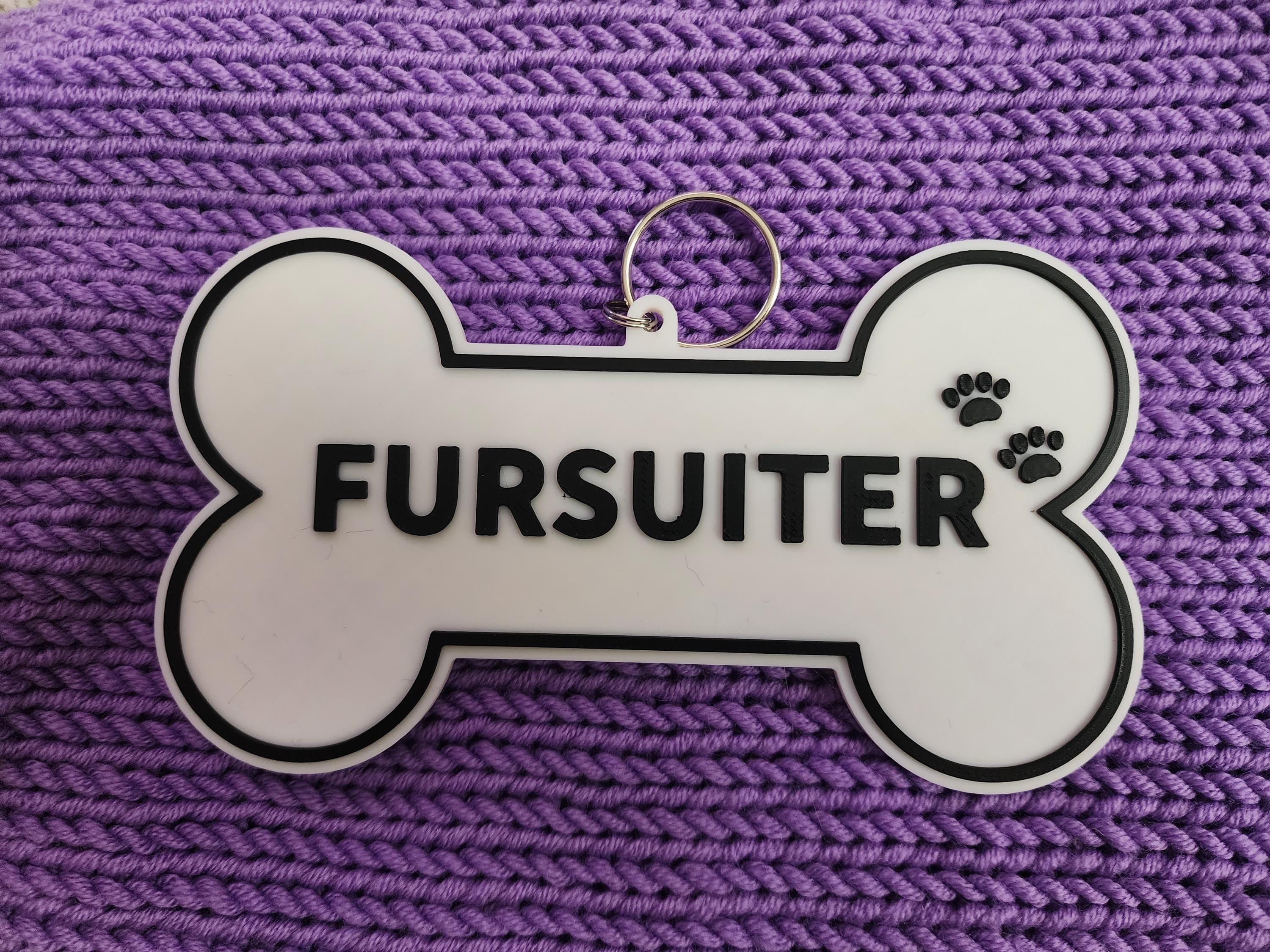 5 Inch Fursuiter Fursona Furry Keychain / Furry Keychain / Fursona ...