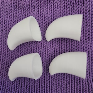 Small Protogen, Raptor, Dinosaur, Dragon Hollow Claws set of 8 for ...