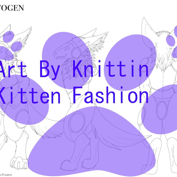 Protogen Reference Sheet Base - Etsy