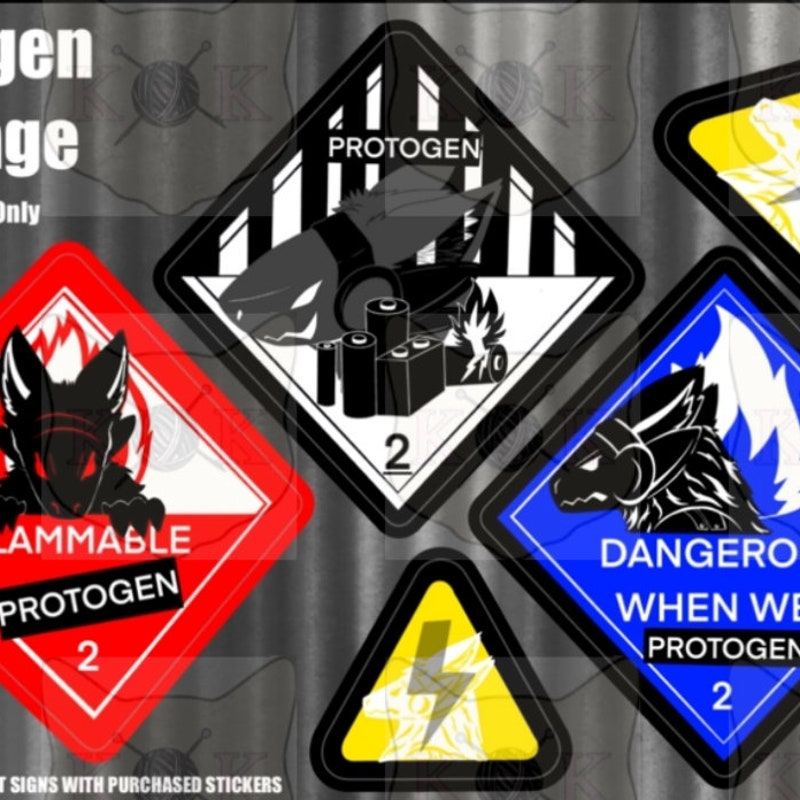 Protogen Sticker - Etsy