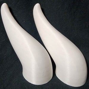 Cosplay, Fursuit, Anime, Ren Fair, Horns in White and Glow in the Dark ...