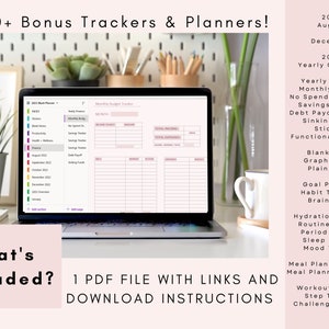 Hyperlinked Onenote Planner, Onenote Digital Planner, Dated 2022 2023 ...