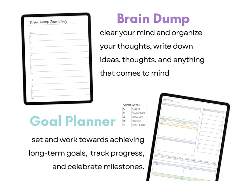 Onenote ADHD Planner Onenote Adhd Planner Adult Productivity Planner ...
