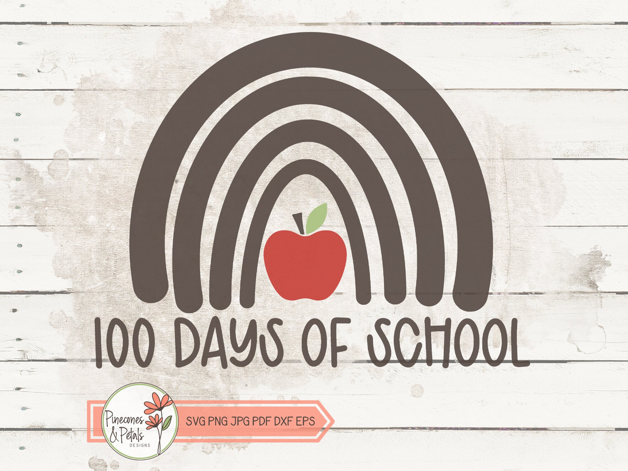 100 Days of School SVG, Kids T-shirt Digital Design for the 100th Day ...