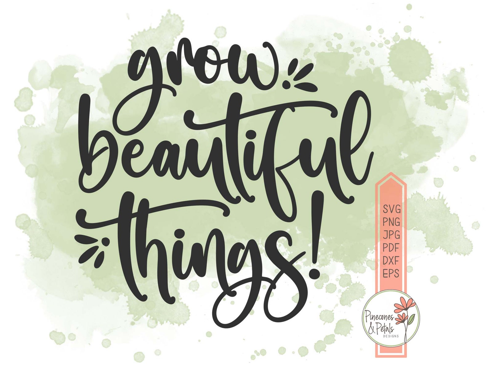 Gardening SVG, Gardening T-shirt Design, Grow Beautiful Things SVG, Mug ...