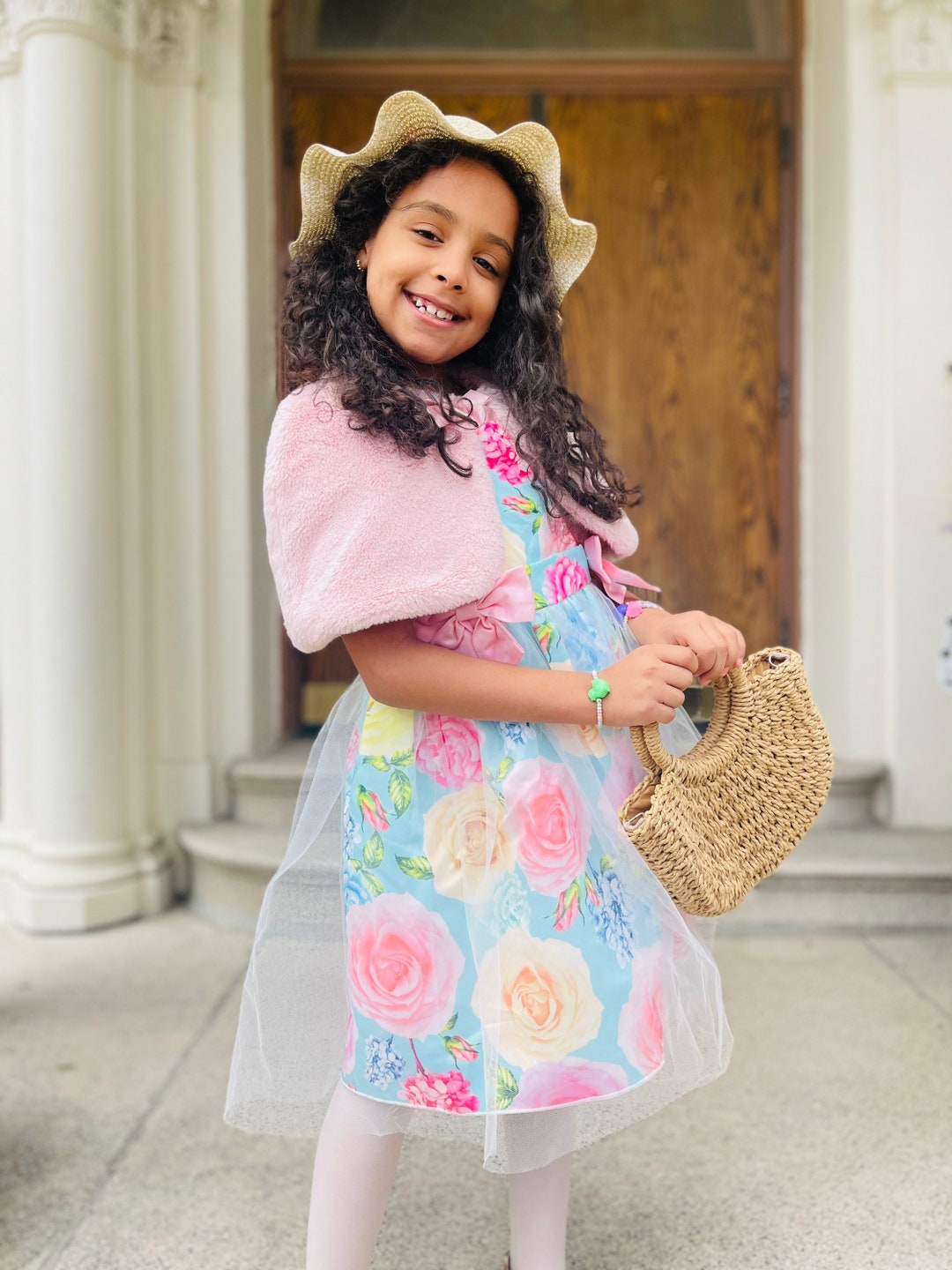 Spring Girl Dress | Easter Dress | Floral Dress | Flower Girl Dress ...