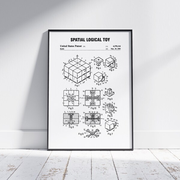 Spatial Toy Poster - Etsy