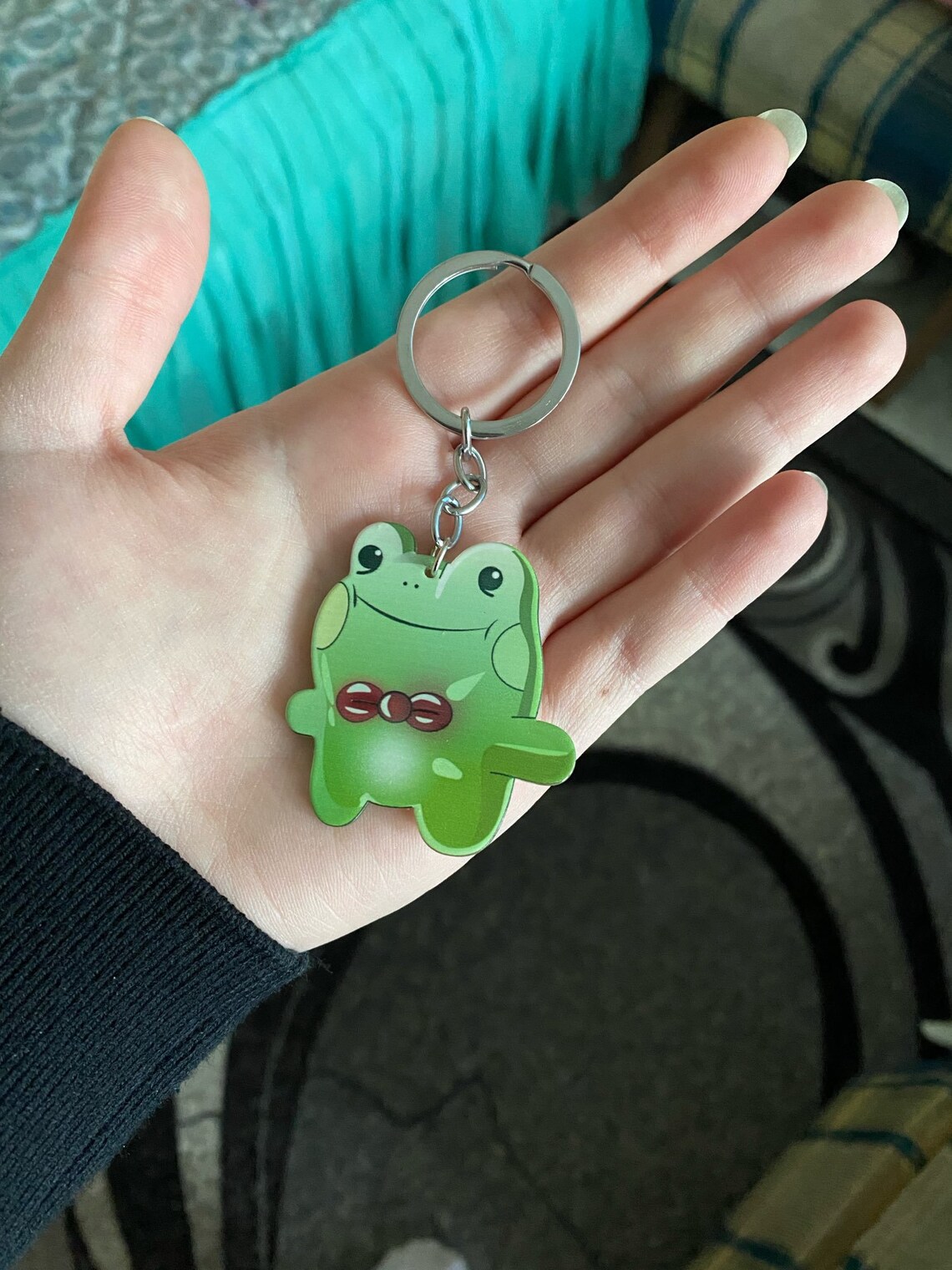Killing Stalking Yoonbum Frog Keychain - Etsy