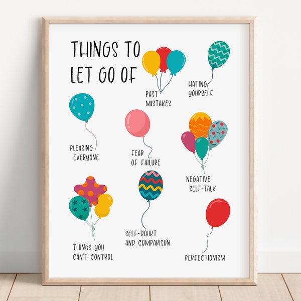 Let It Go Poster - Etsy