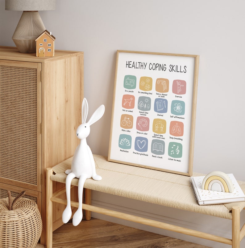 Healthy Coping Skills, Coping Strategies, Calming Techniques, School ...