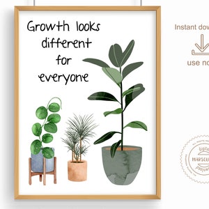Growth Poster, Growth Mindset, Mental Health, Self Growth, Self Love ...