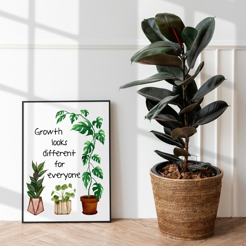 Growth Poster, Diversity, Growth Mindset, Mental Health, Self Growth ...