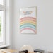 Rainbow Technique Poster, Anxiety Grounding, Mental Health, Calm Down ...