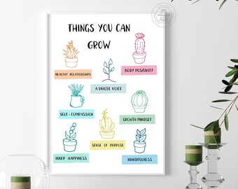 Poster Personal Development - Etsy