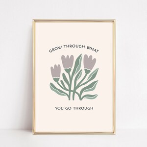 Set of 6 Mental Health Prints, Psychology Posters, Printable Wall Art ...